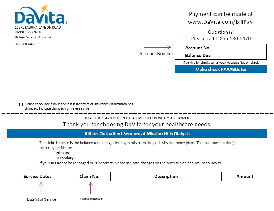 Patient Payment Portal | DaVita